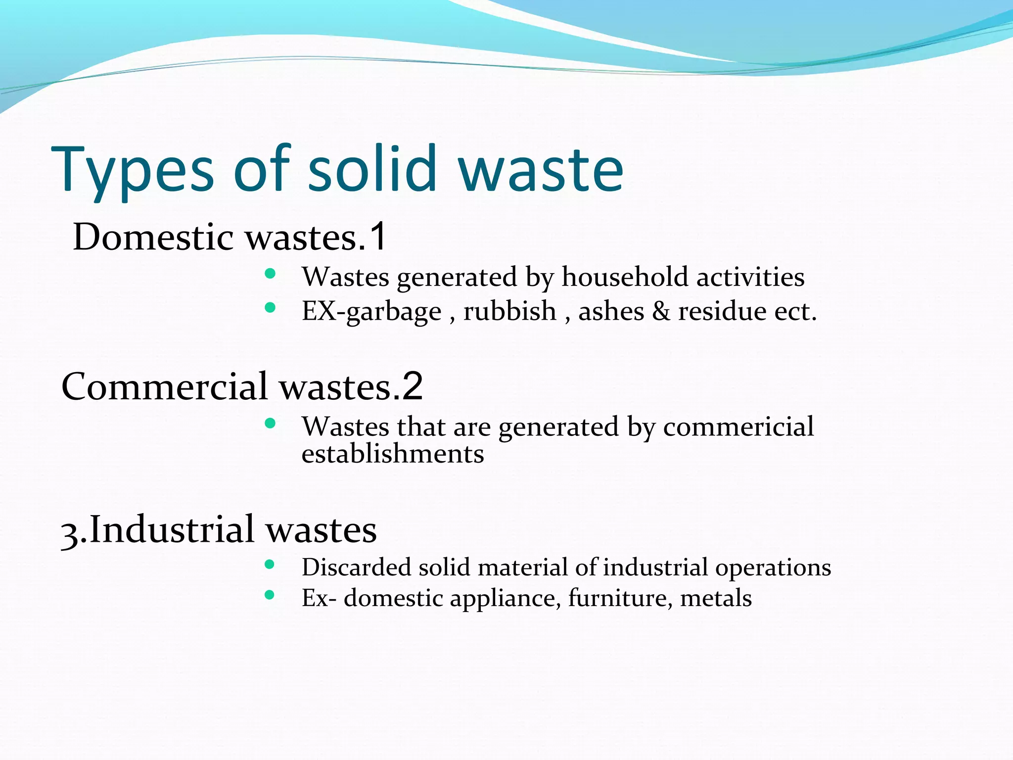 Solid waste management | PPT