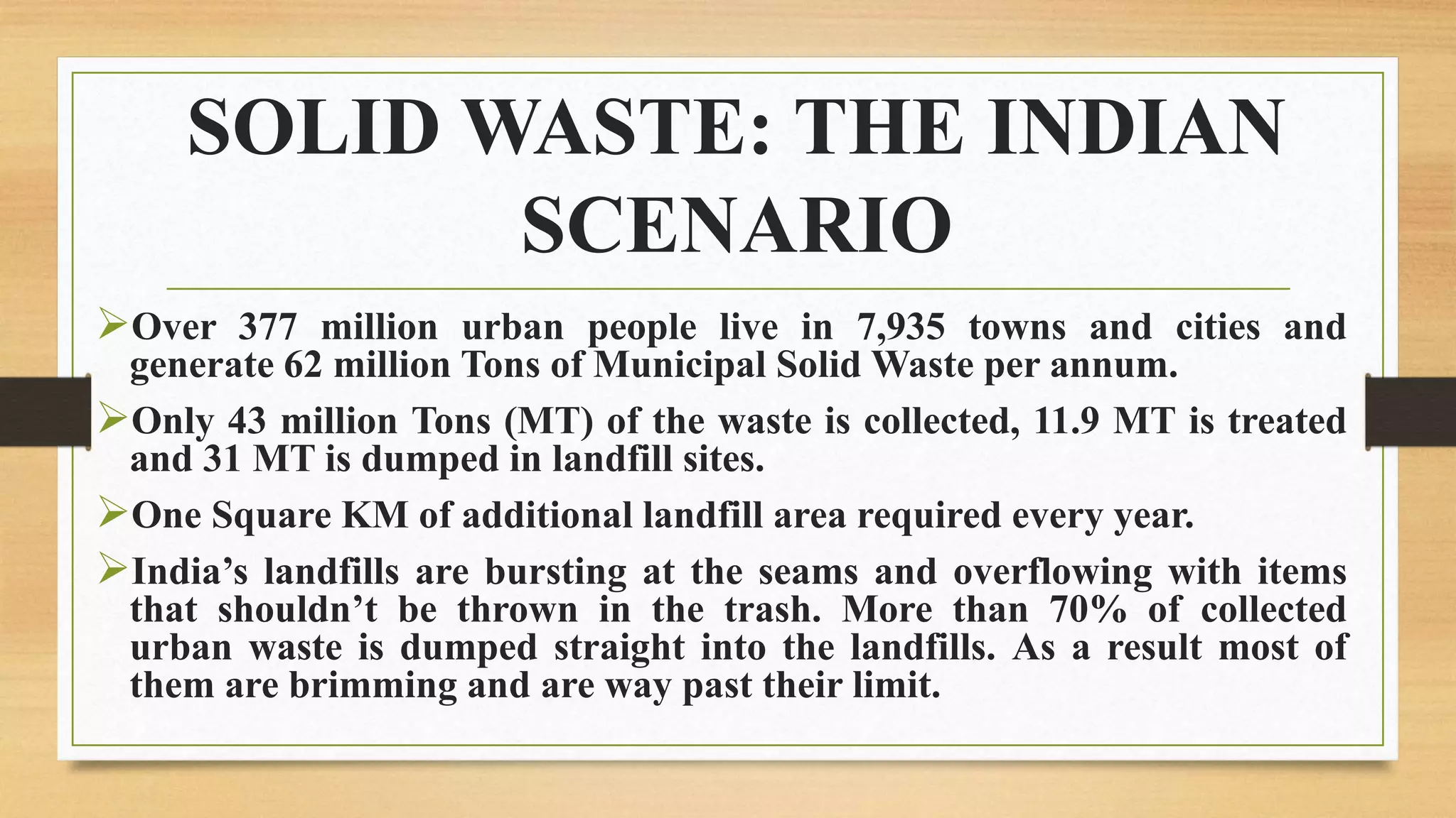 Solid waste management | PPTX