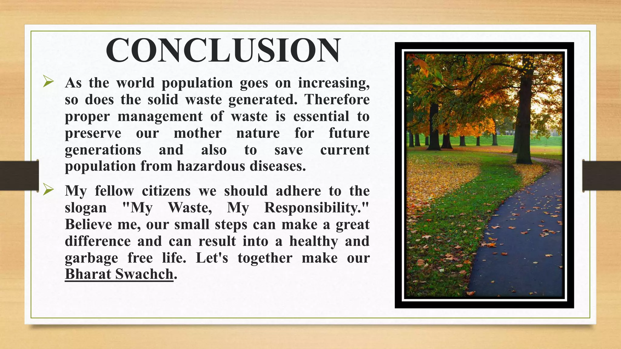 Solid waste management | PPTX