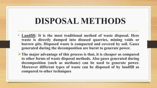 Solid waste management | PPTX | Indoor Environmental Quality | Home ...