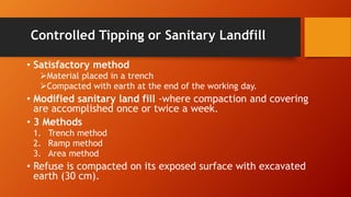 Solid waste management | PPTX