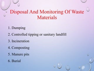 Solid waste management | PPTX