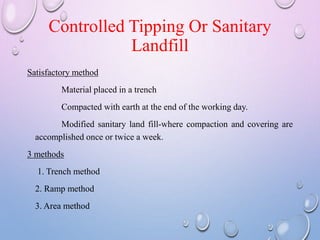 Solid waste management | PPTX