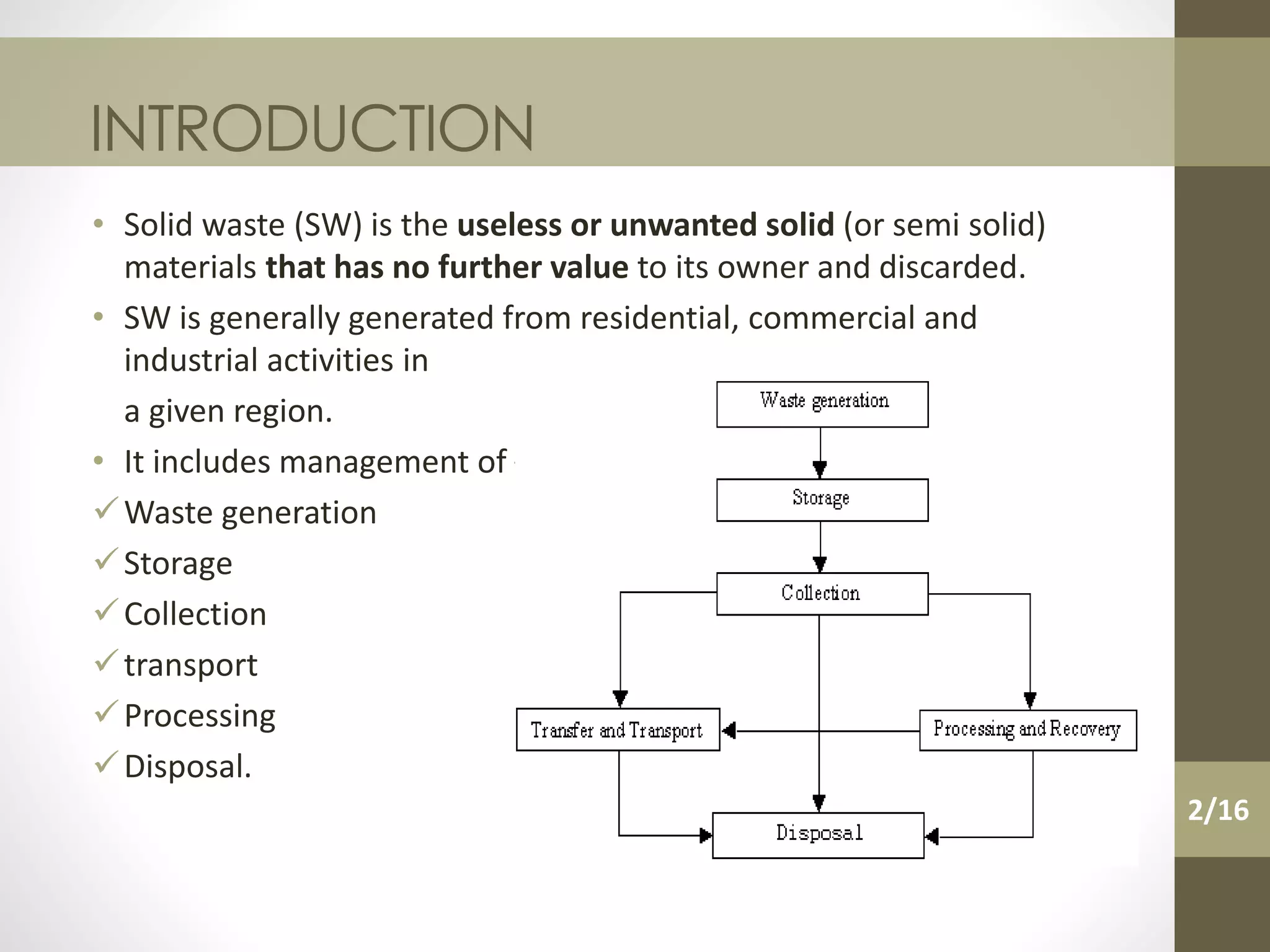 Solid waste management | PDF