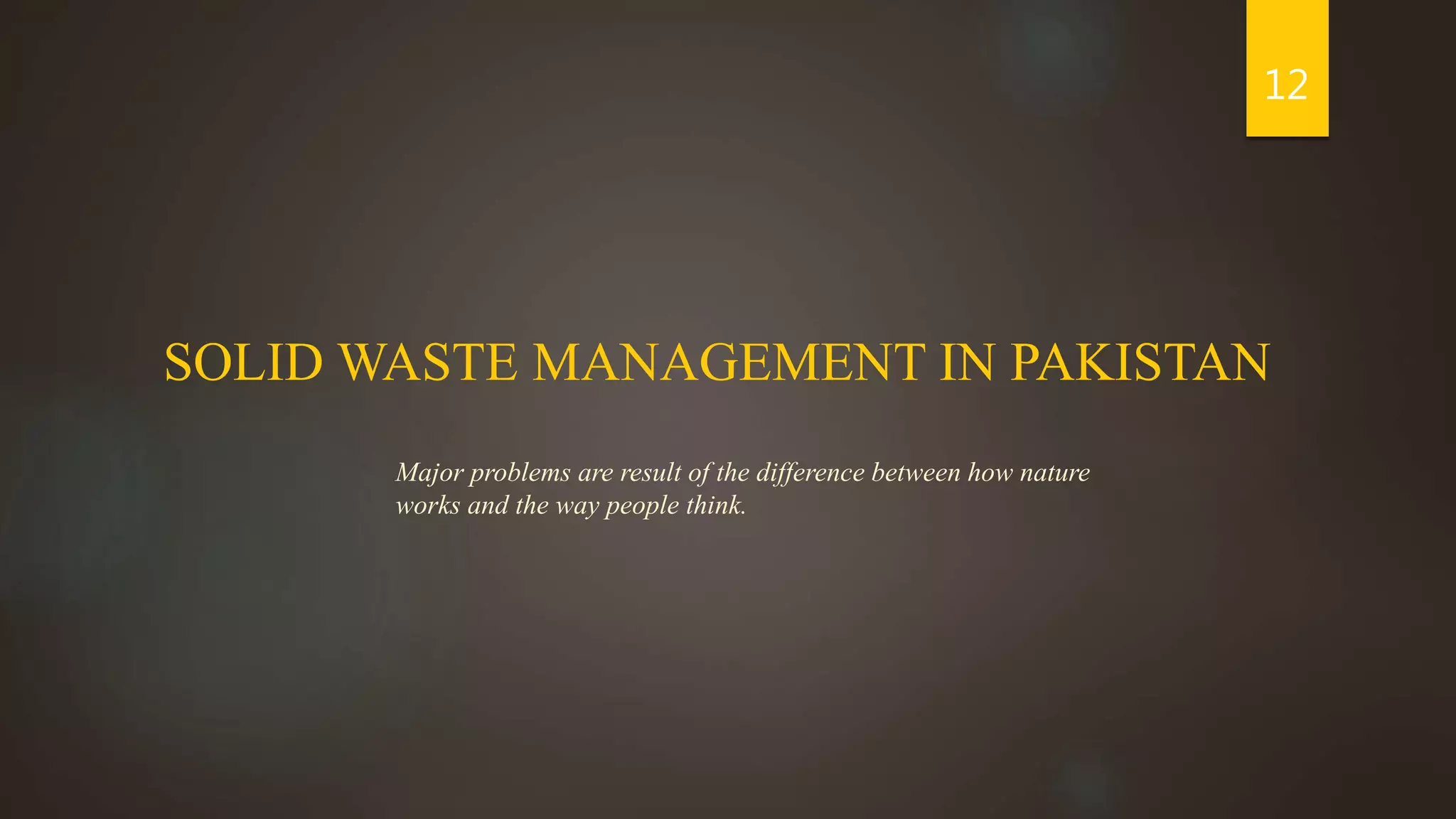 Solid waste management | PPTX