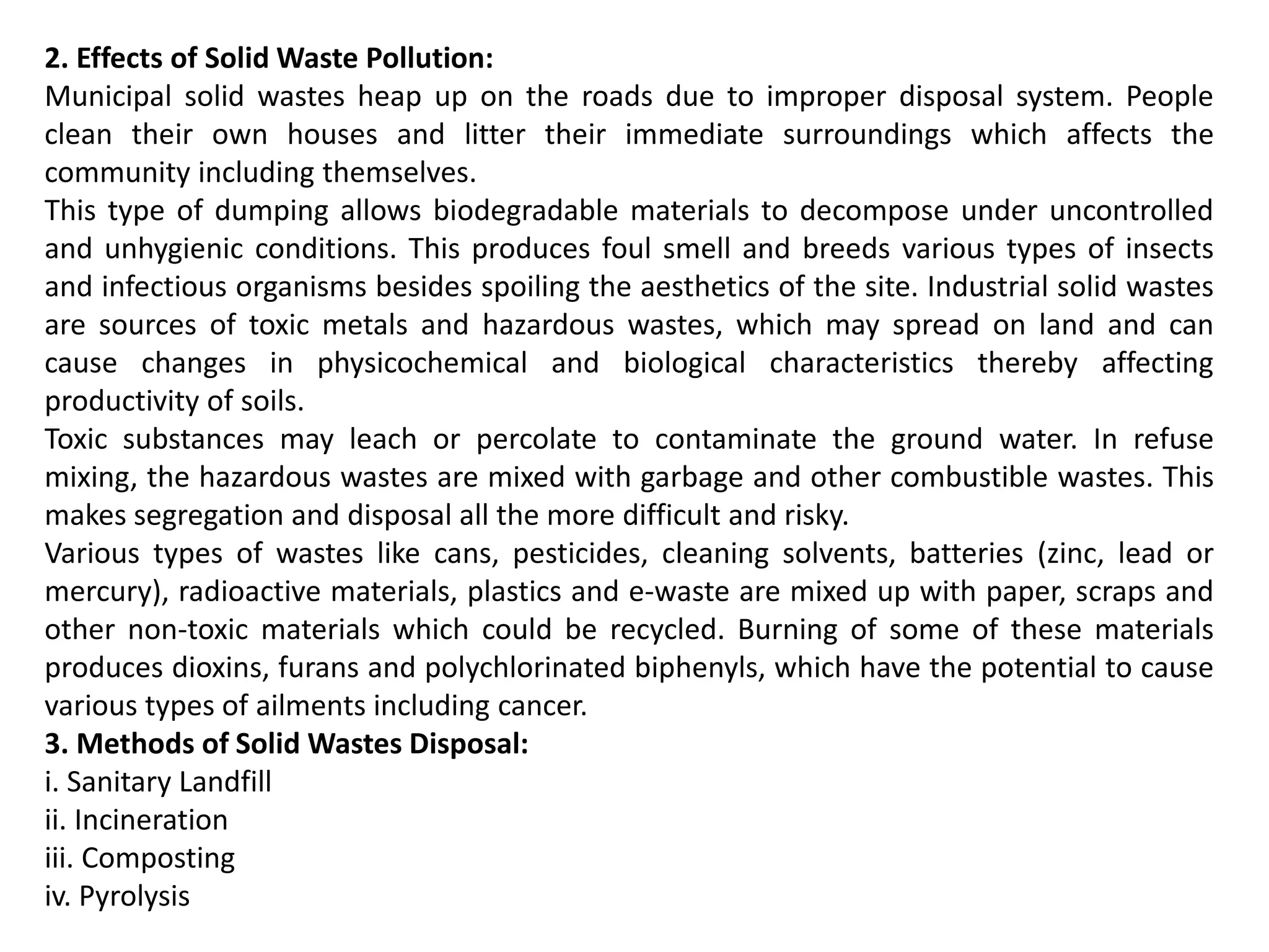 Solid waste management | PPTX