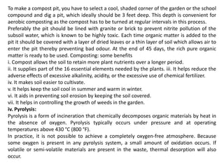 Solid waste management | PPTX