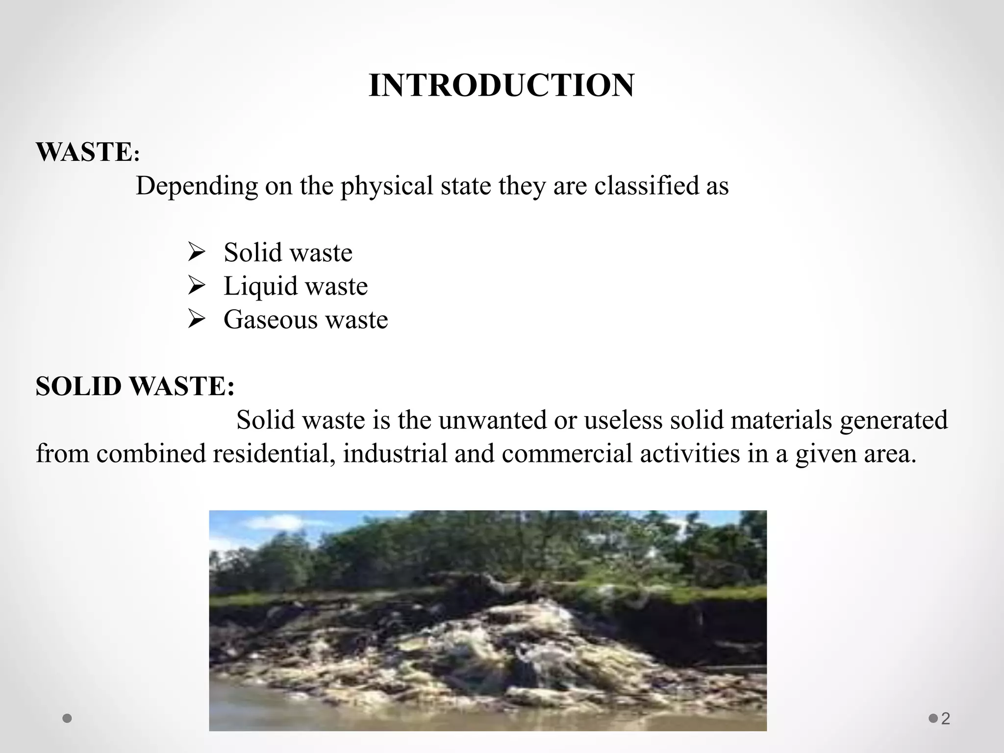 SOLID WASTE SOURCES AND MANAGEMENT COMPOSTING. ppt/ slide share | PPTX