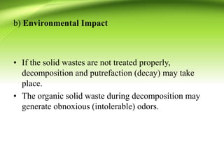 Solid waste management | PPT