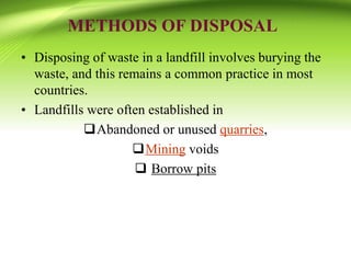 Solid waste management | PPT