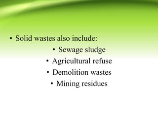 Solid waste management | PPT