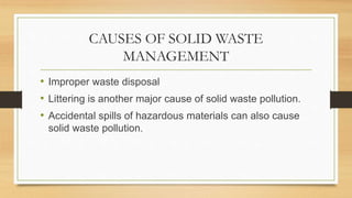 SOLID WASTE Management.pptx for students | PPTX