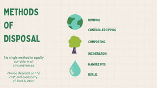 SOLID WASTE MANAGEMENT - Sustainable environment and Public Health | PPT