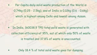 SOLID WASTE MANAGEMENT - Sustainable environment and Public Health | PPT