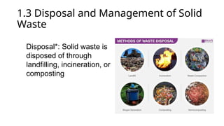Solid Waste Management Introduction and Details | PPT