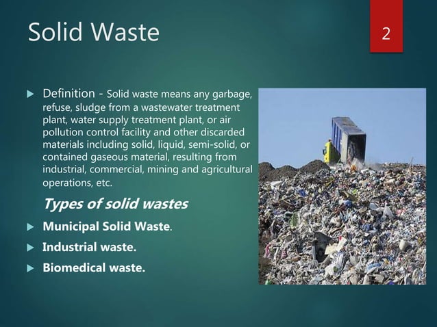 Solid Waste management | PPT