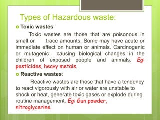 Solid waste management | PPTX | Chemistry | Science