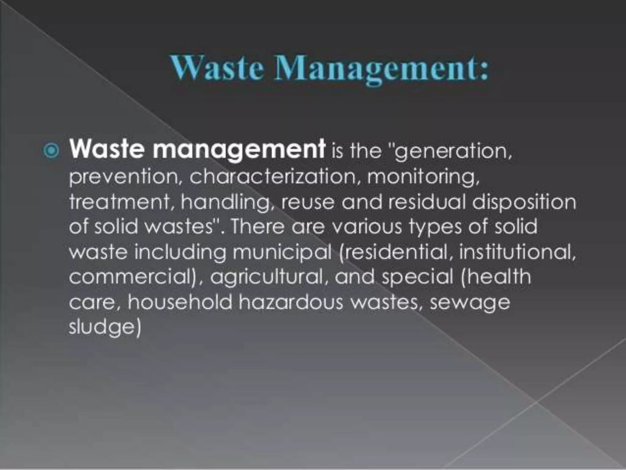 Solid waste management by dipu USTC chittagong | PPTX