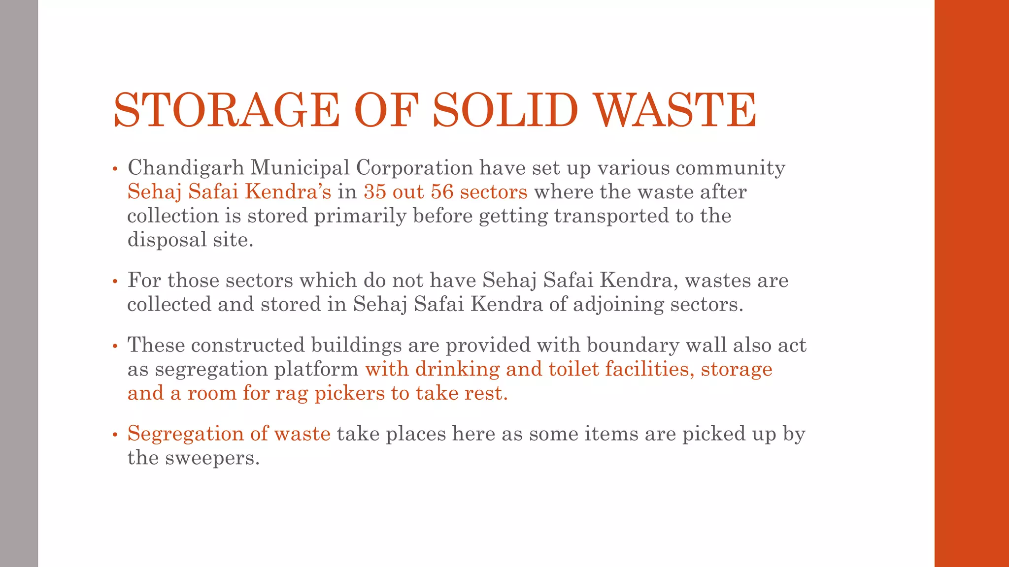 Solid waste management, chandigarh | PPTX