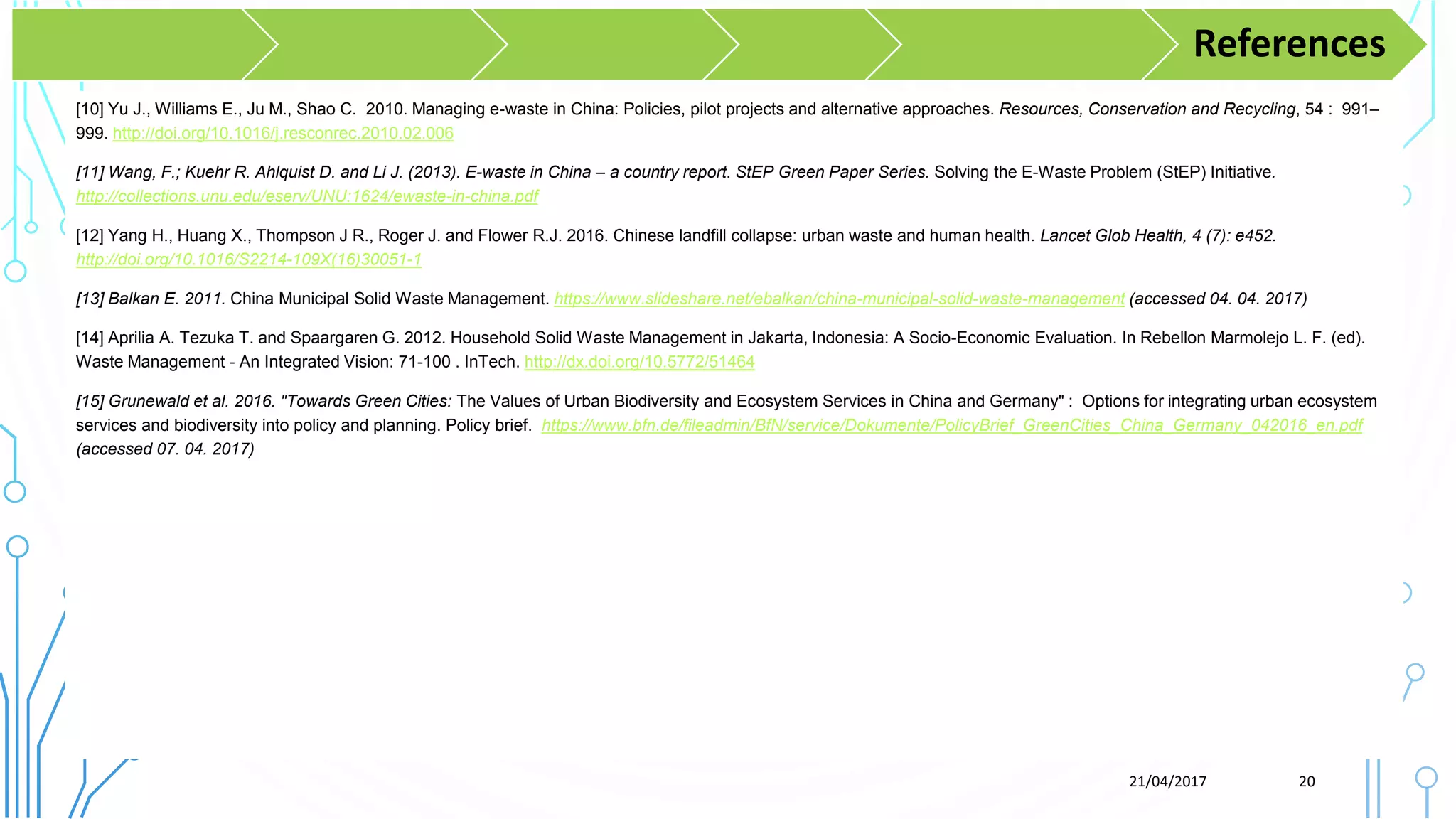 Solid waste management china kenfack 2017 | PDF | Environmental Services Industry | Industries