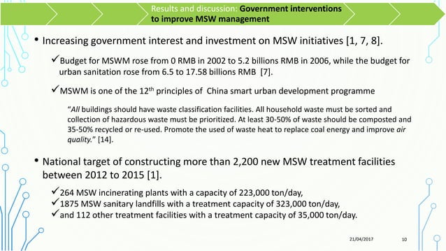Solid waste management china kenfack 2017 | PDF | Environmental ...