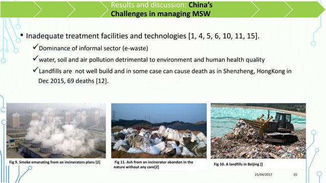 Solid waste management china kenfack 2017 | PDF | Environmental ...