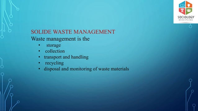 Solid waste management current risk and future remedies. | PPT