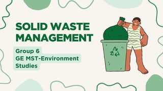 Solid Waste Management report from group 6pdf | PDF
