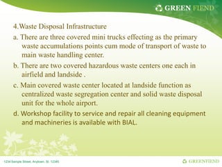 Solid waste management in airports | PPTX