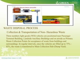 Solid waste management in airports | PPTX