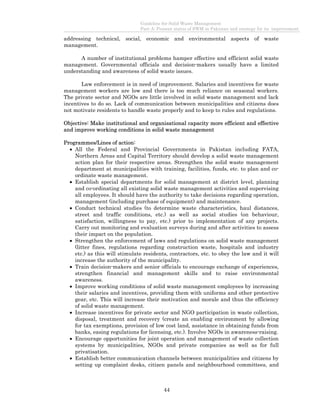 Solid waste management in pakistan | PDF