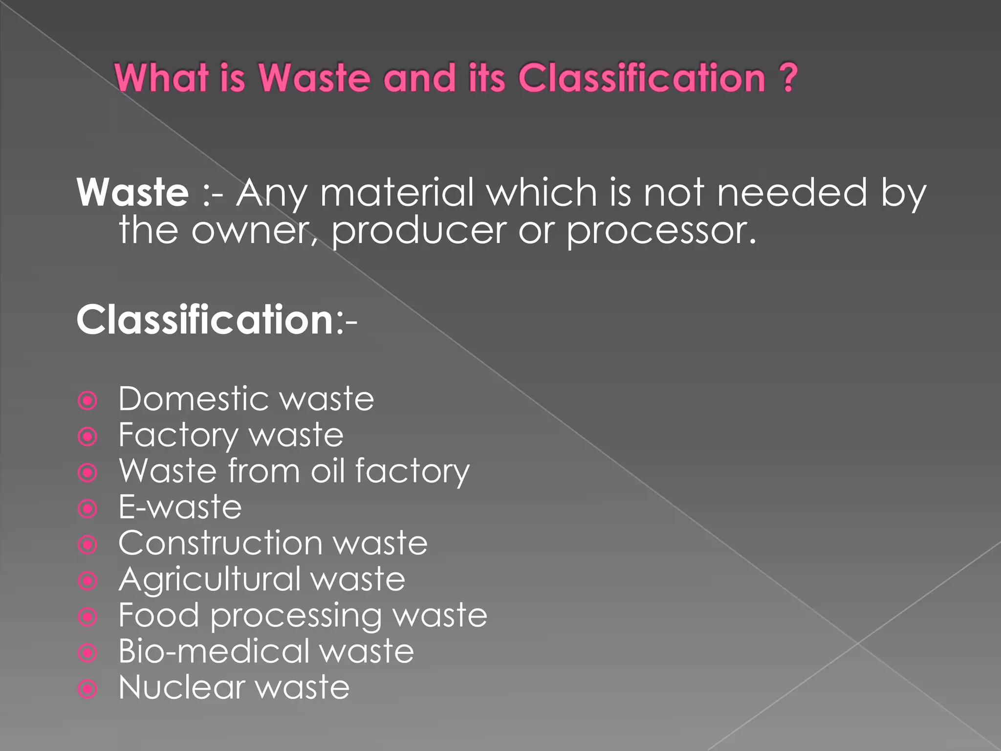 Solid waste management model | PPTX