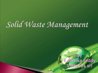 Waste Management Powerpoint Template