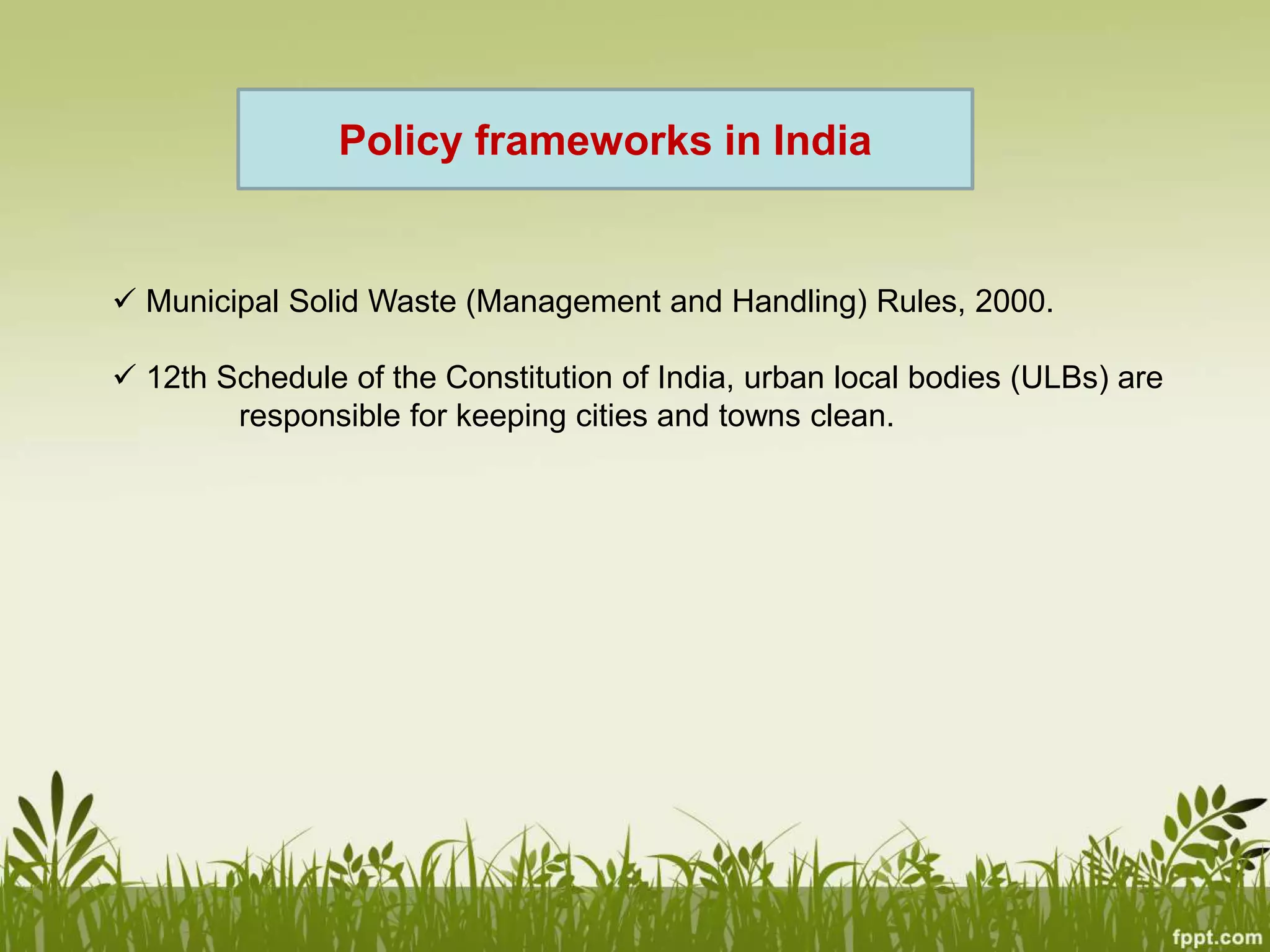 Solid Waste Management on slide share.ppt