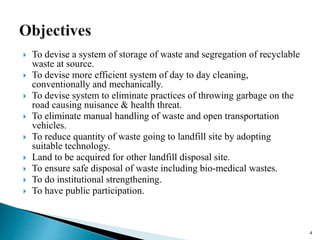 Solid waste management ppt | PPTX