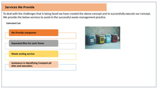 Solid Waste Management Proposal on segregration of waste and its ...