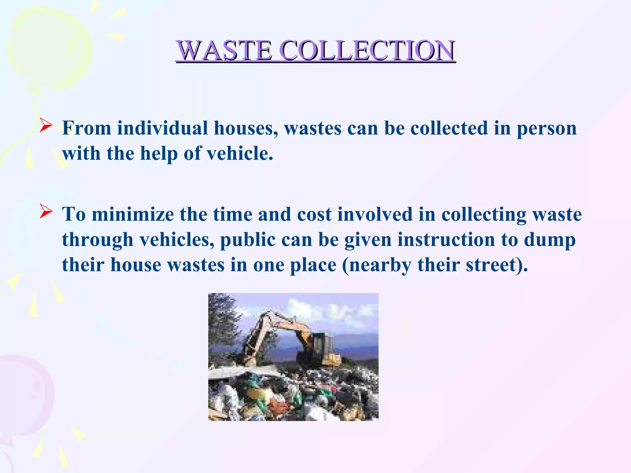 Solid waste management | PPT