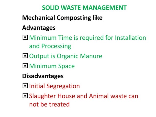 Solid waste management (swm) | PPT