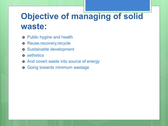 Solid waste management using 4 r | PPTX