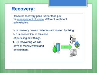 Solid waste management using 4 r | PPTX