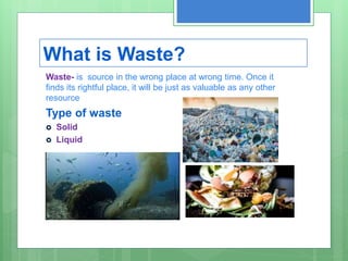 Solid waste management using 4 r | PPTX