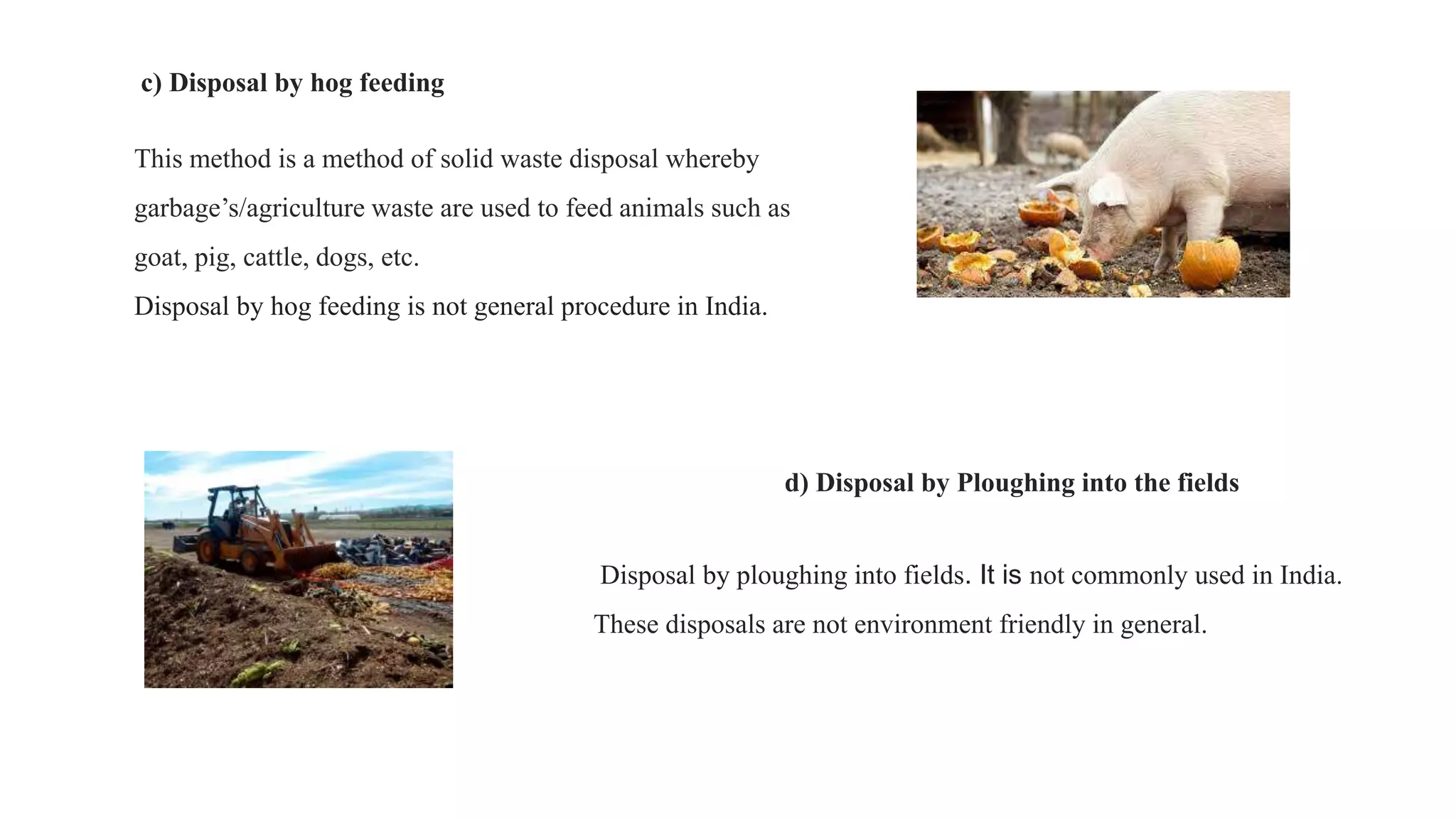 Different solid waste management methods | PPTX | Home & Garden