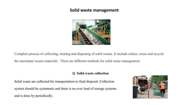 Different solid waste management methods | PPT