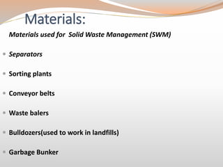 Solid waste management | PPTX