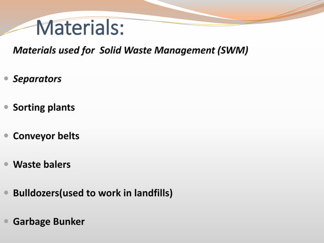Solid waste management | PPT