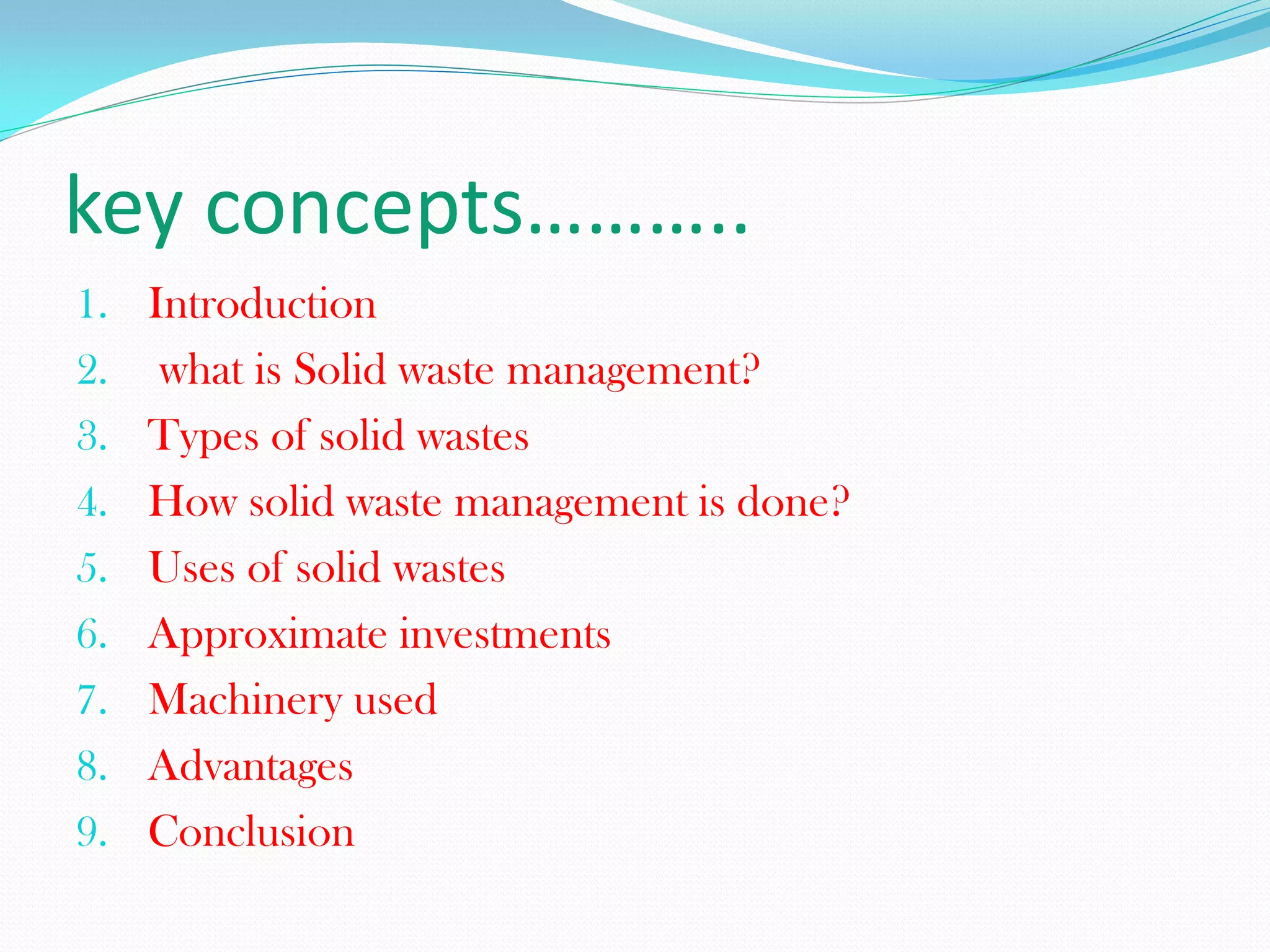 Solid waste mgmt | PDF