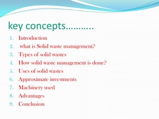 Solid waste mgmt | PDF