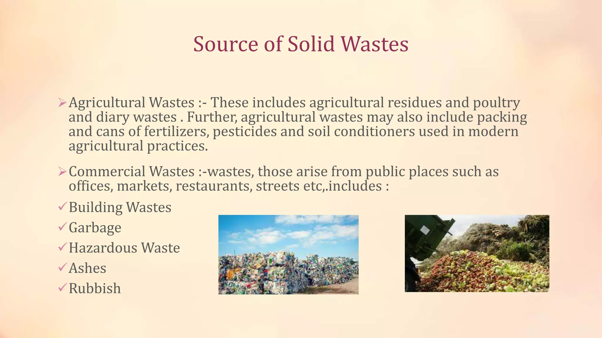 Solid waste pollution | PPTX