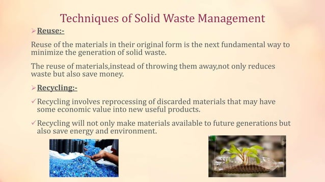 Solid waste pollution | PPTX