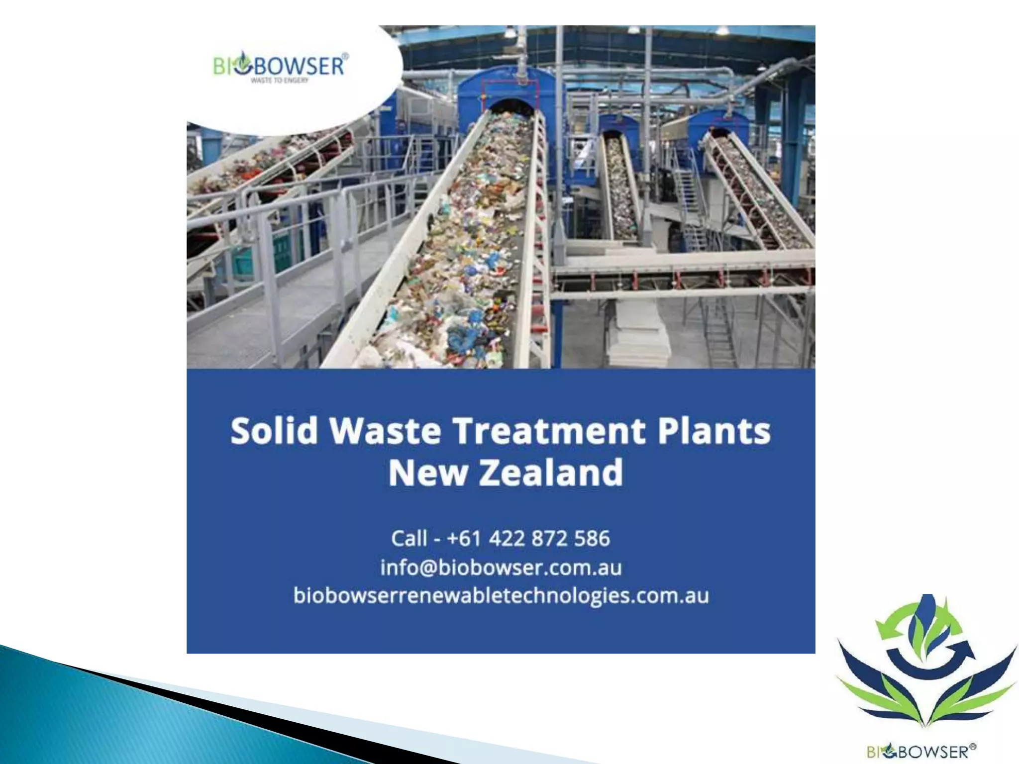 Solid waste treatment plants new zealand | PPTX